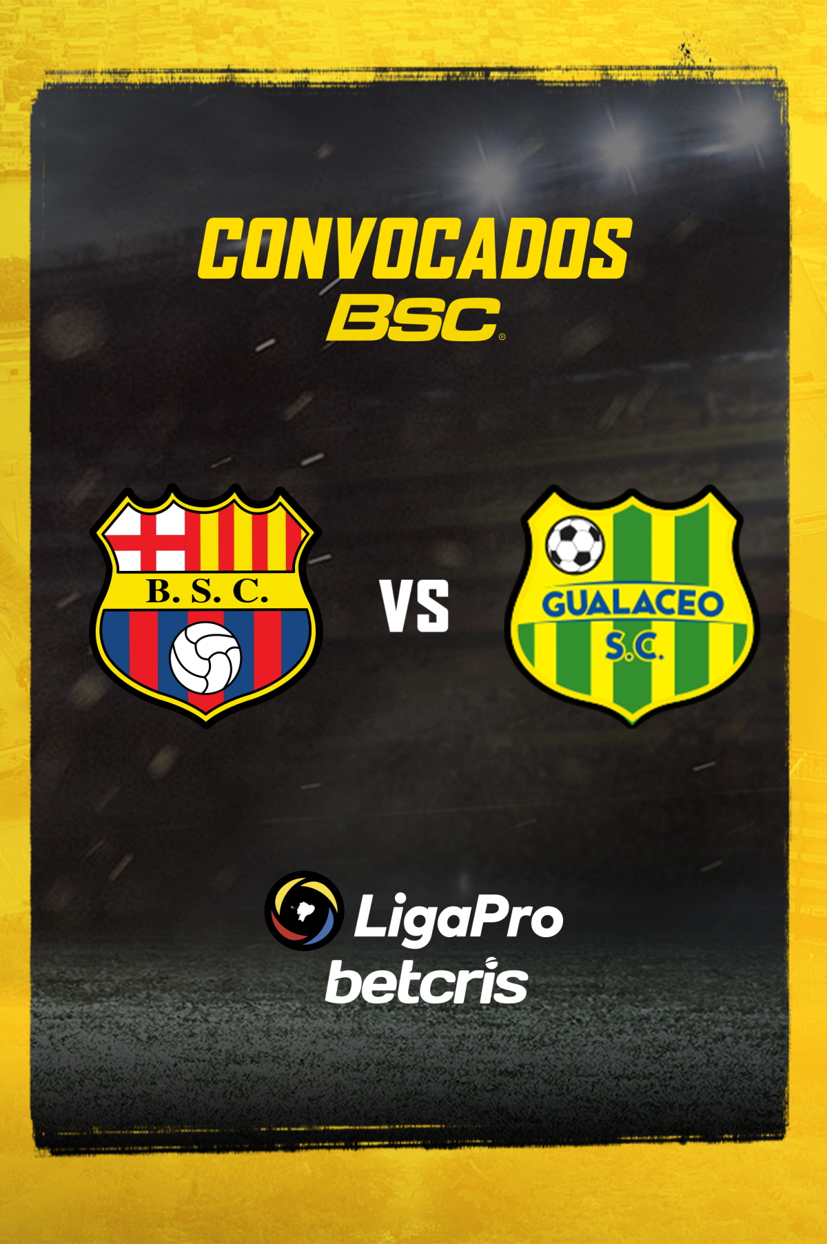 Convocados vs Gualaceo - Barcelona Sporting Club Convocados vs Gualaceo - Barcelona Sporting Club