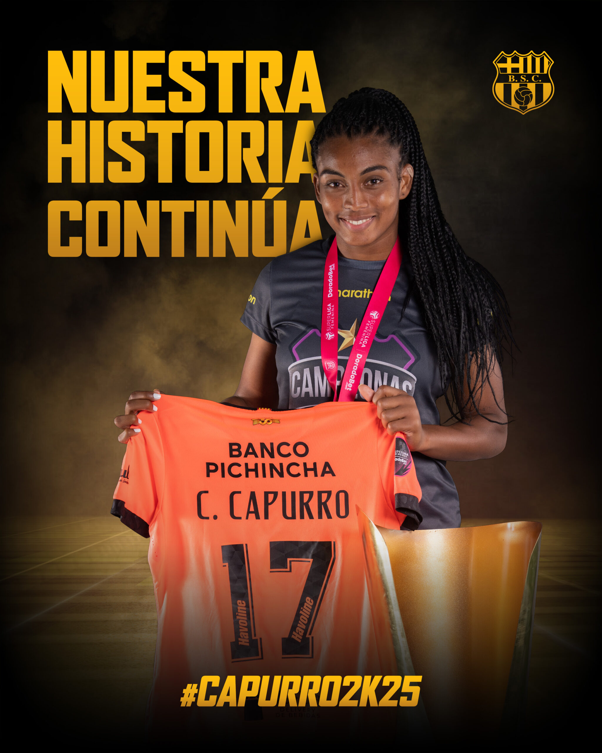 Oficial: Renovación Carla Capurro - Barcelona Sporting Club