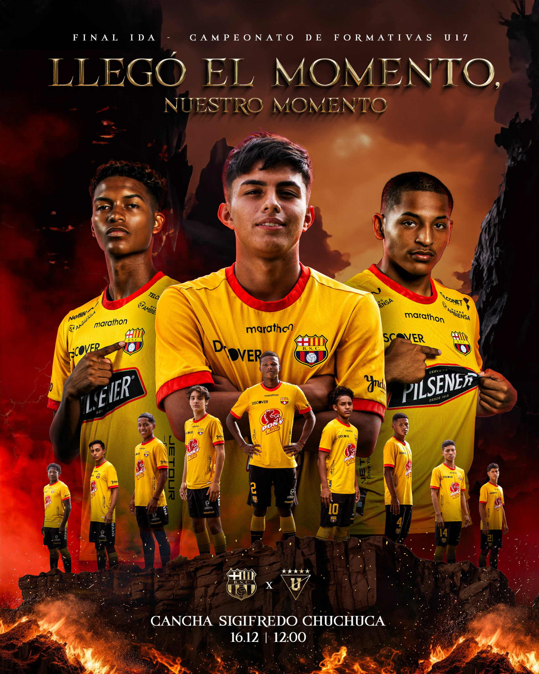 Final de Ida Sub 17 - Barcelona Sporting Club