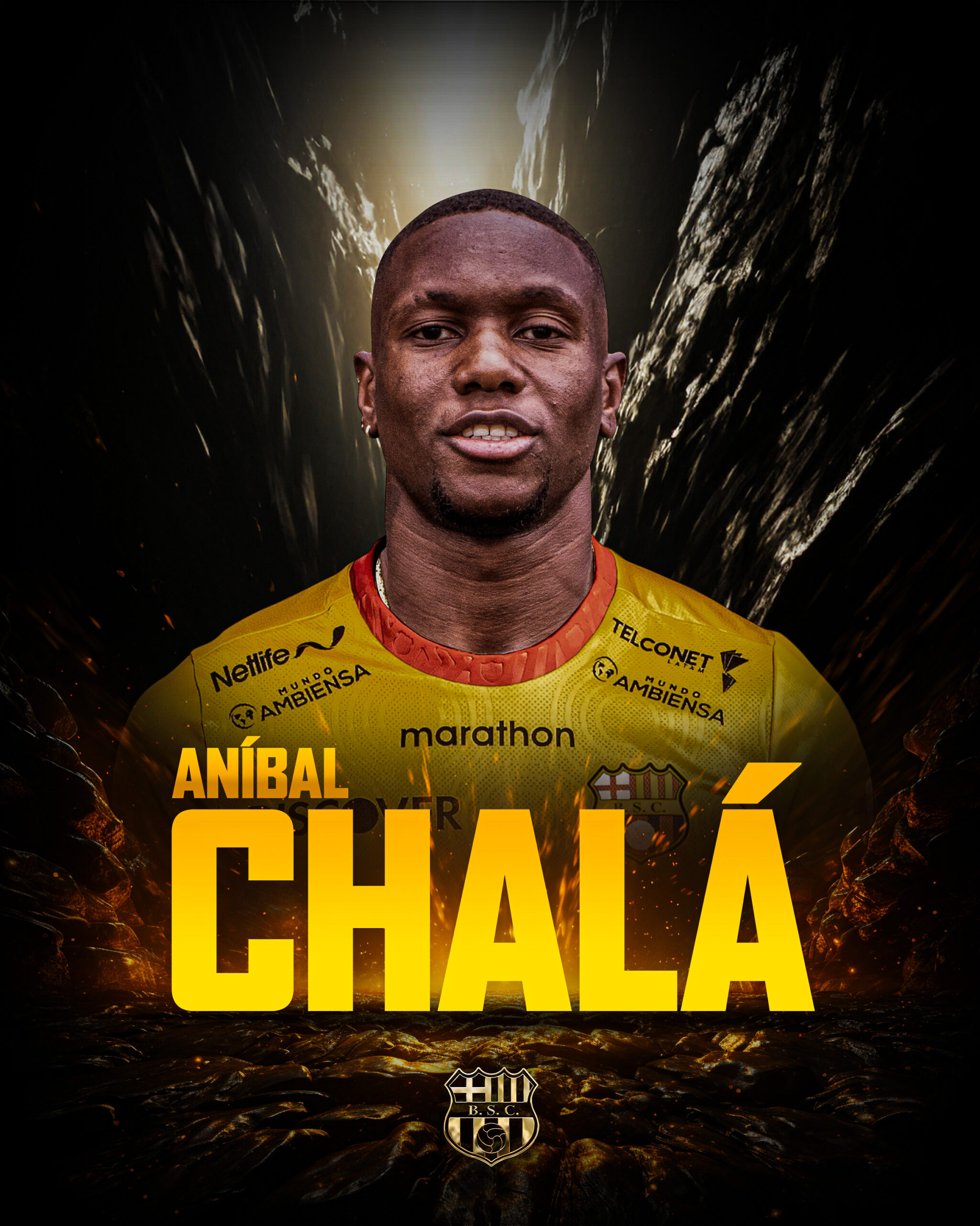 Comunicado Oficial: Aníbal Chalá - Barcelona Sporting Club