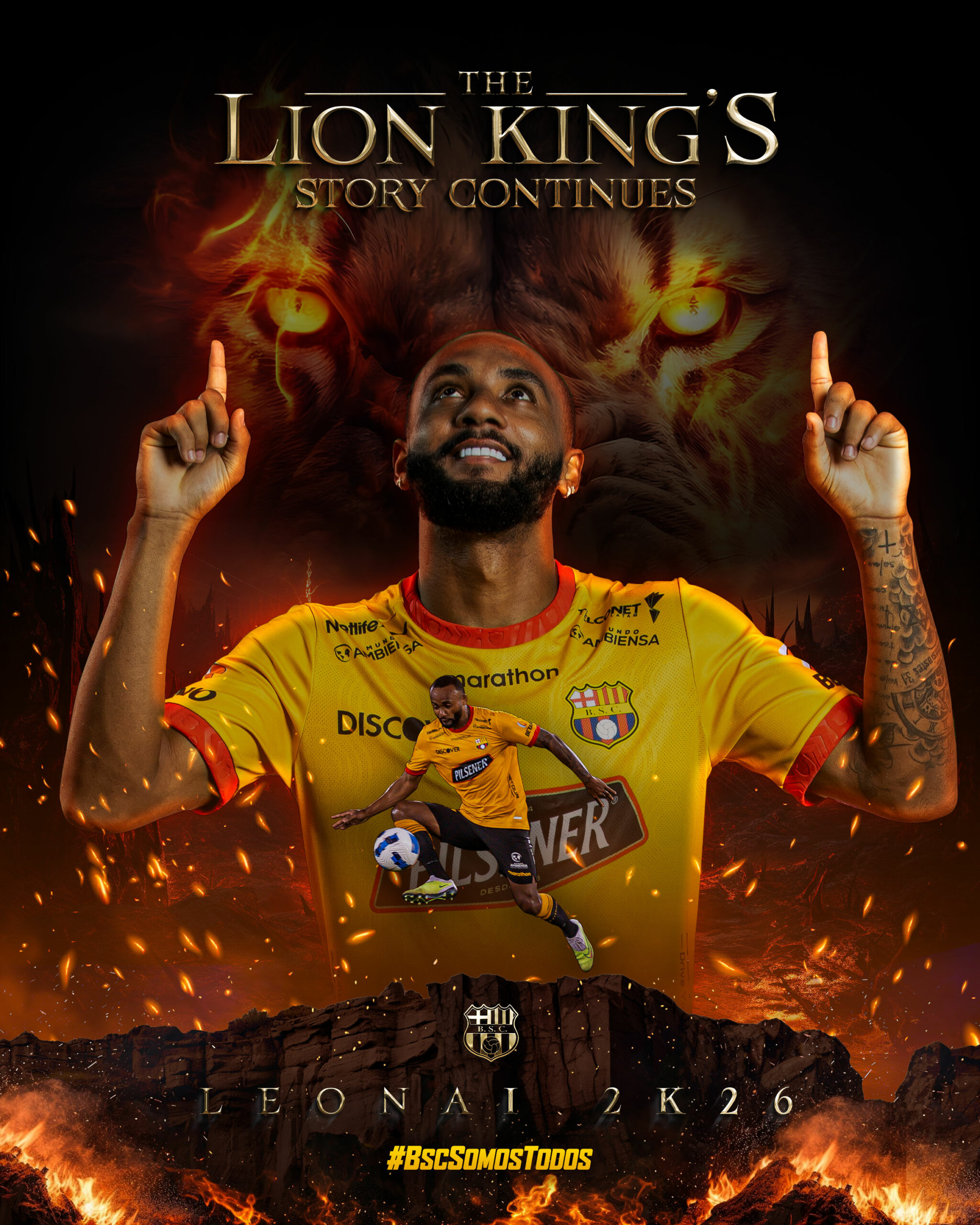 Comunicado oficial: Leonai Souza - Barcelona Sporting Club