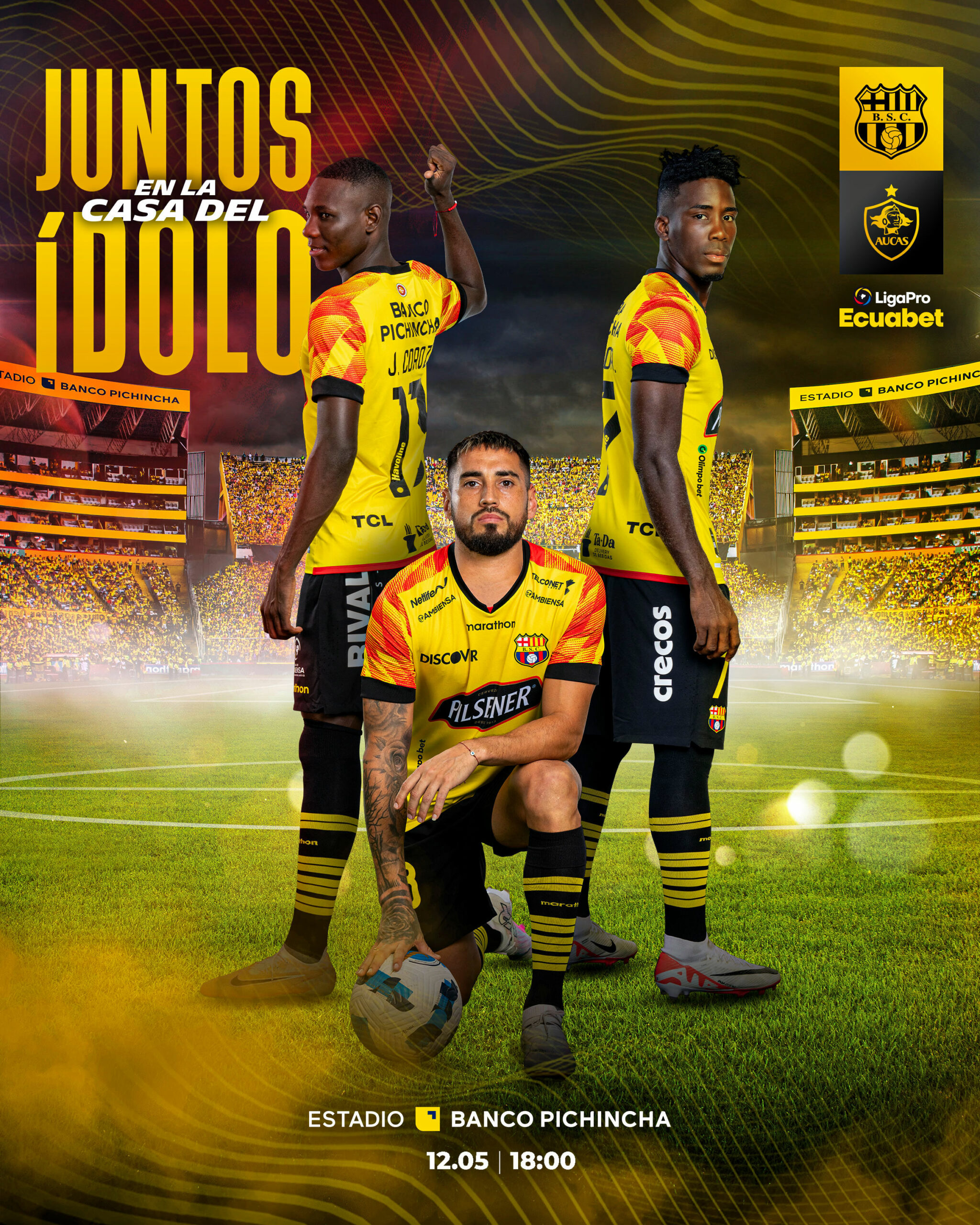 VENTA DE BOLETOS CONTRA S.D. AUCAS - Barcelona Sporting Club