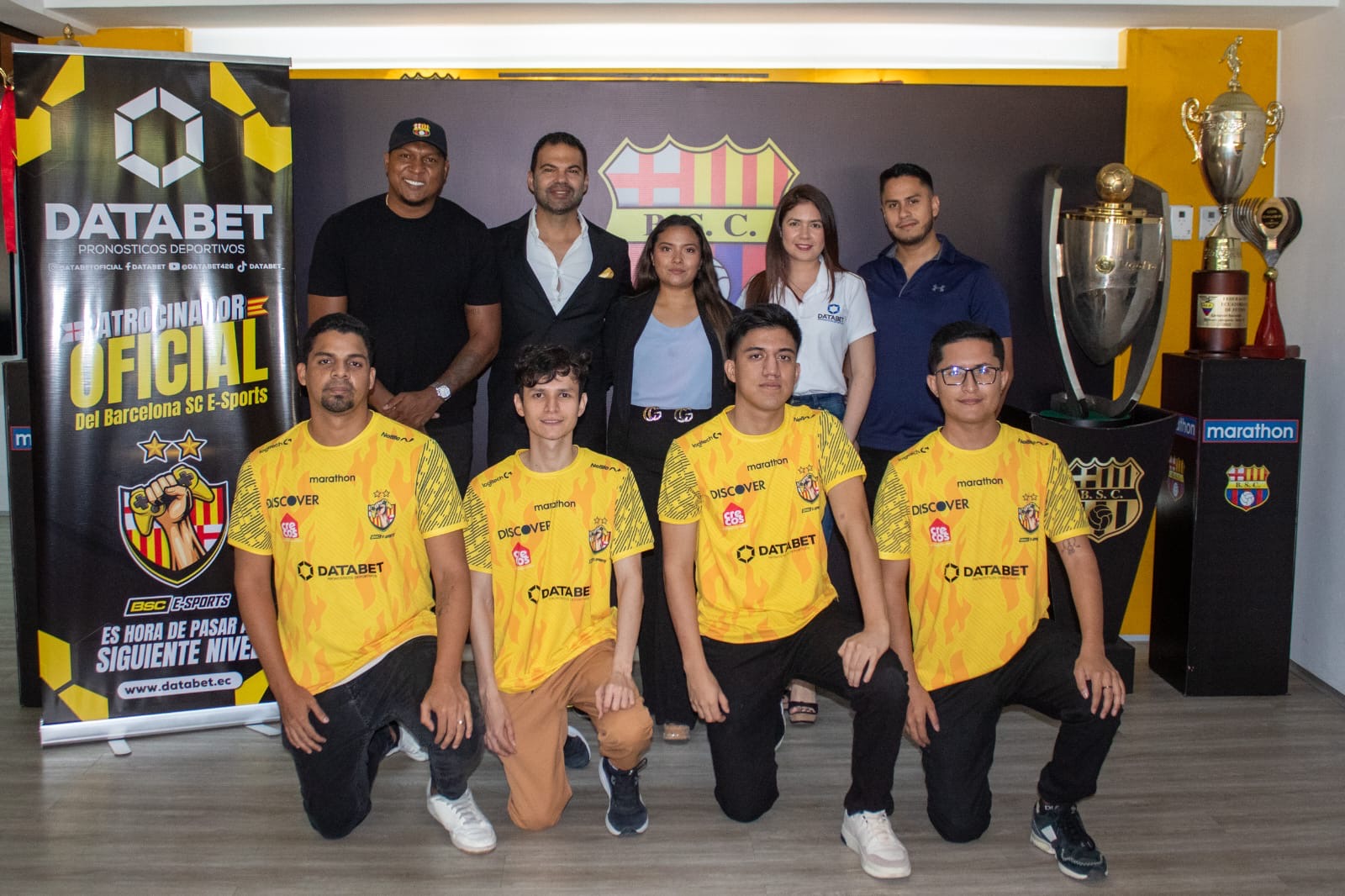 DATABET, NUEVO AUSPICIANTE DE BSC E-SPORTS - Barcelona Sporting Club